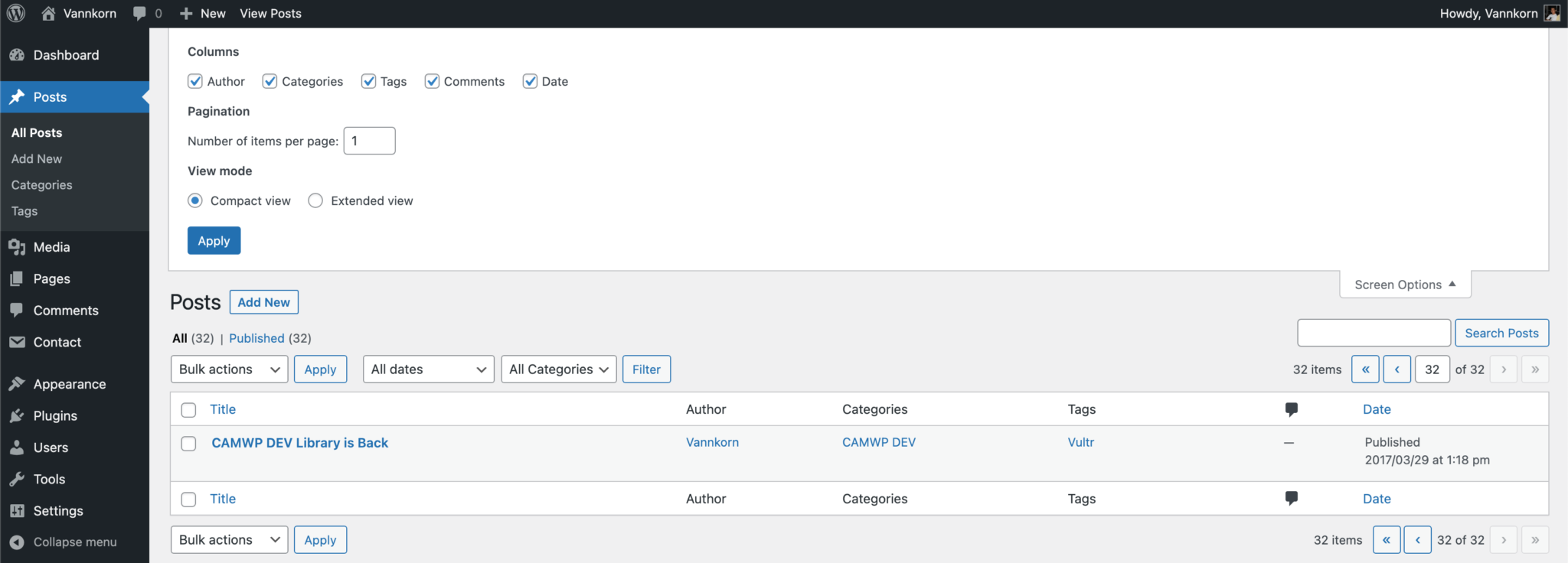 Using iMacros to Update WordPress Posts Published Date – Vannkorn